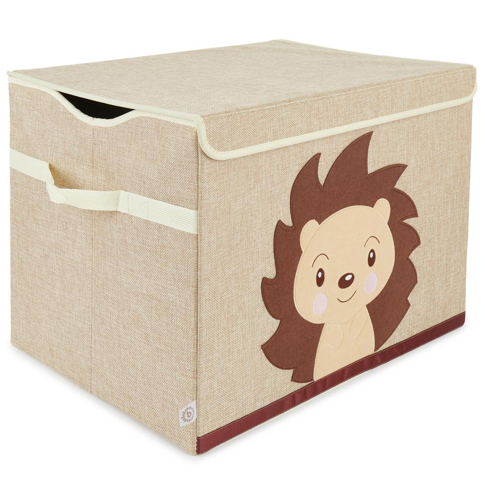 Aufbewahrungsbox Igel Piksi mit Deckel | 65 Liter Stauraum